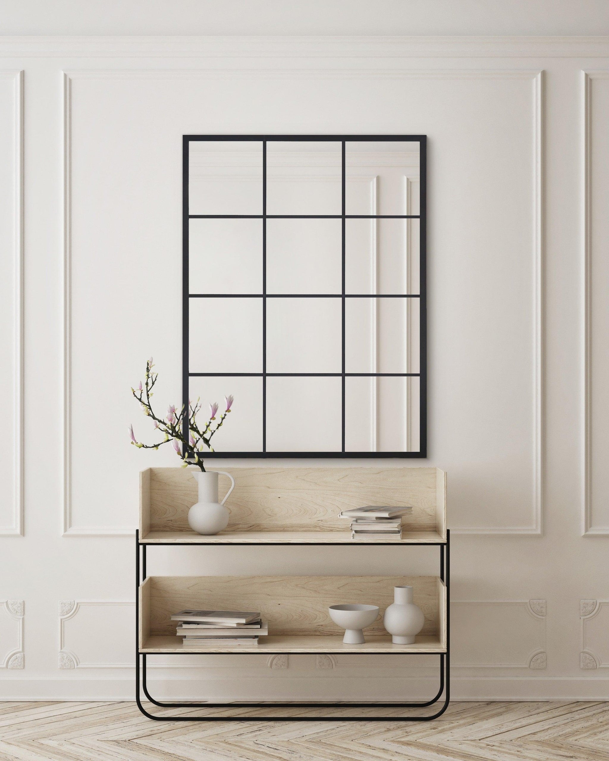 Grid mirror no. 6 | 210 x 1200 cm. | Find hos Blossholm